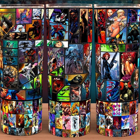 Dining | Retro 9s Comic Book Style Tumbler | Poshmark